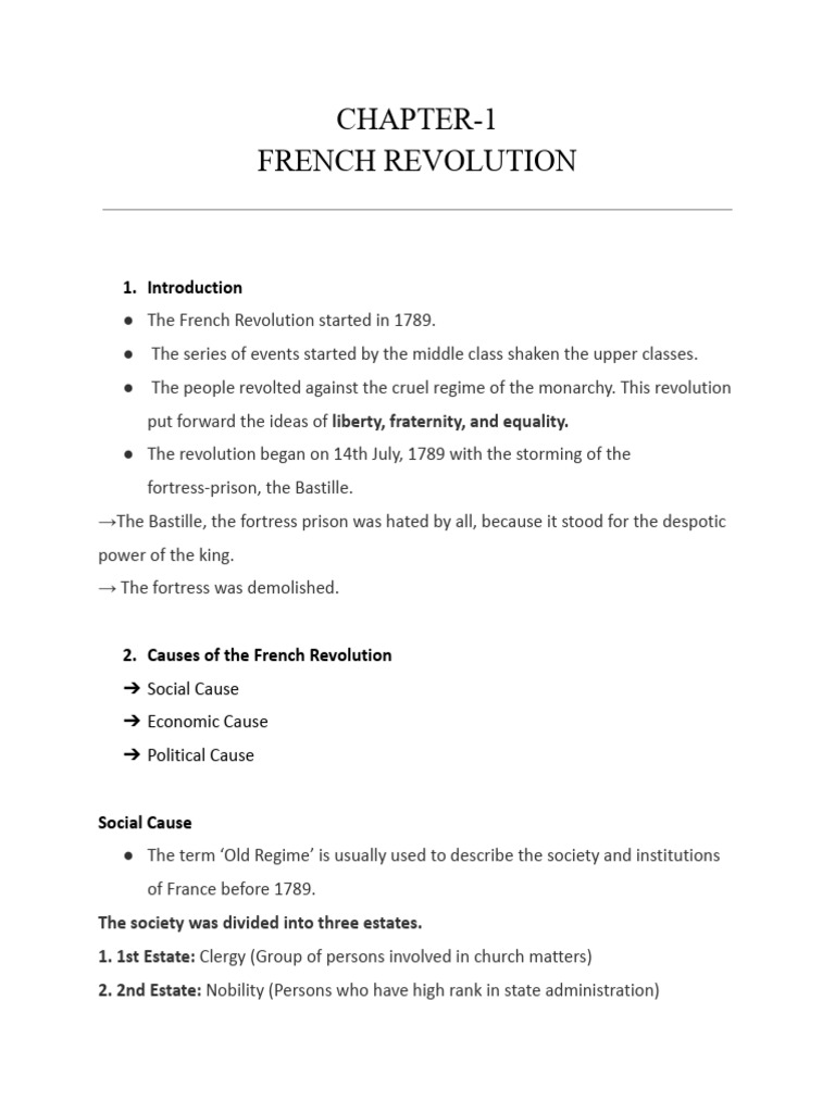 French Revolution | PDF