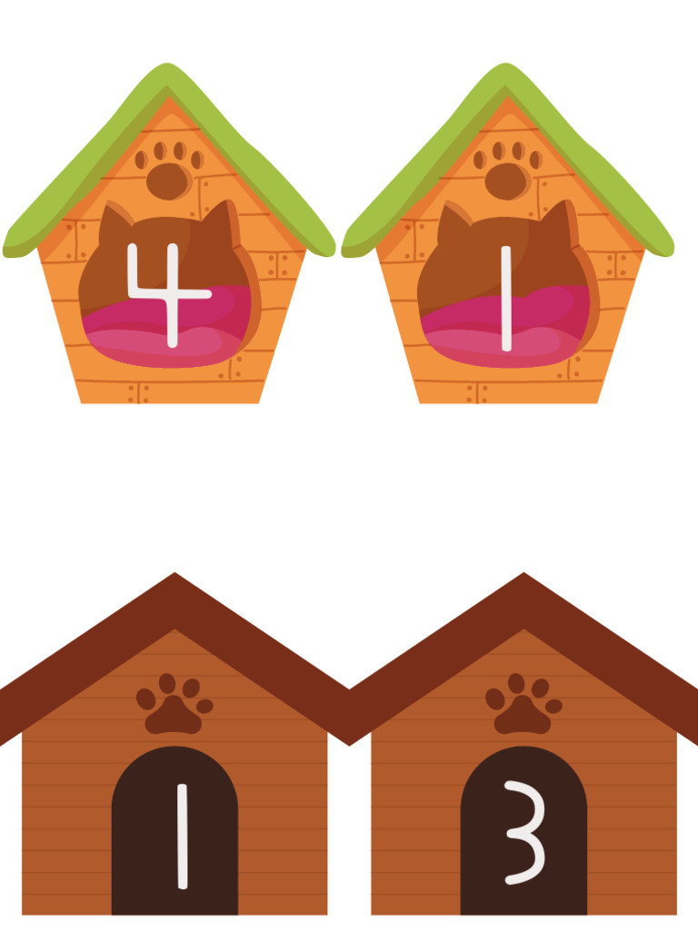 Pets Home With Numbers | PDF
