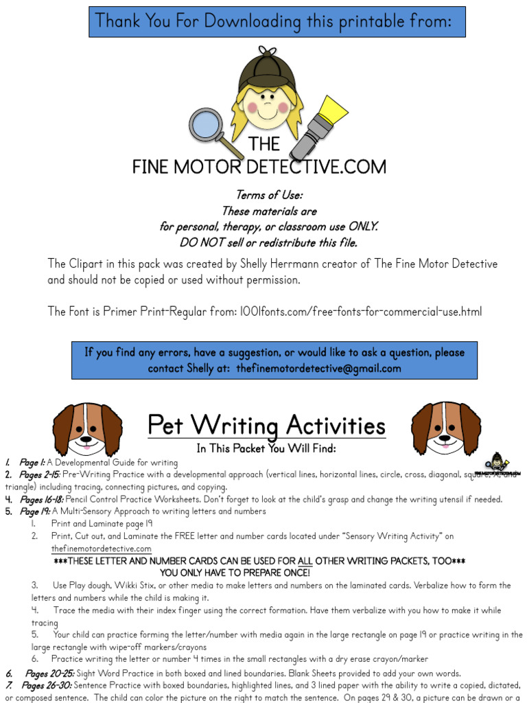 Pets Writing Secure | PDF