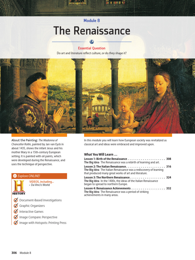 The Renaissance: Essential Question | PDF