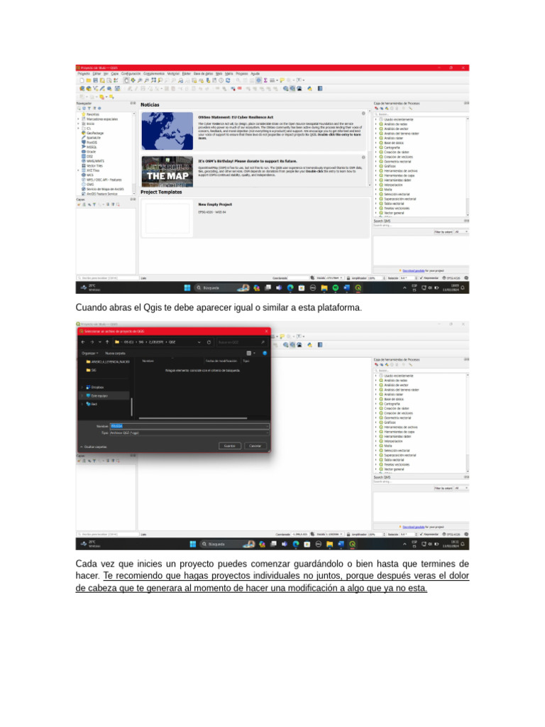 Qgis - Primeros Pasos | PDF