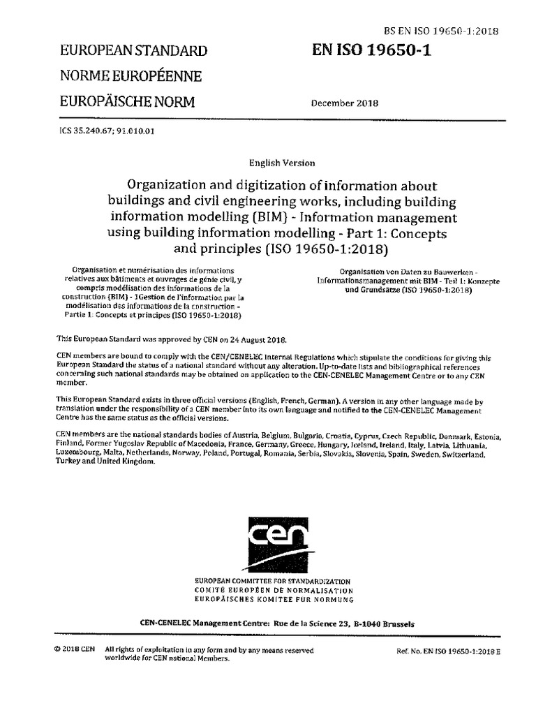 Iso19650 3 | PDF