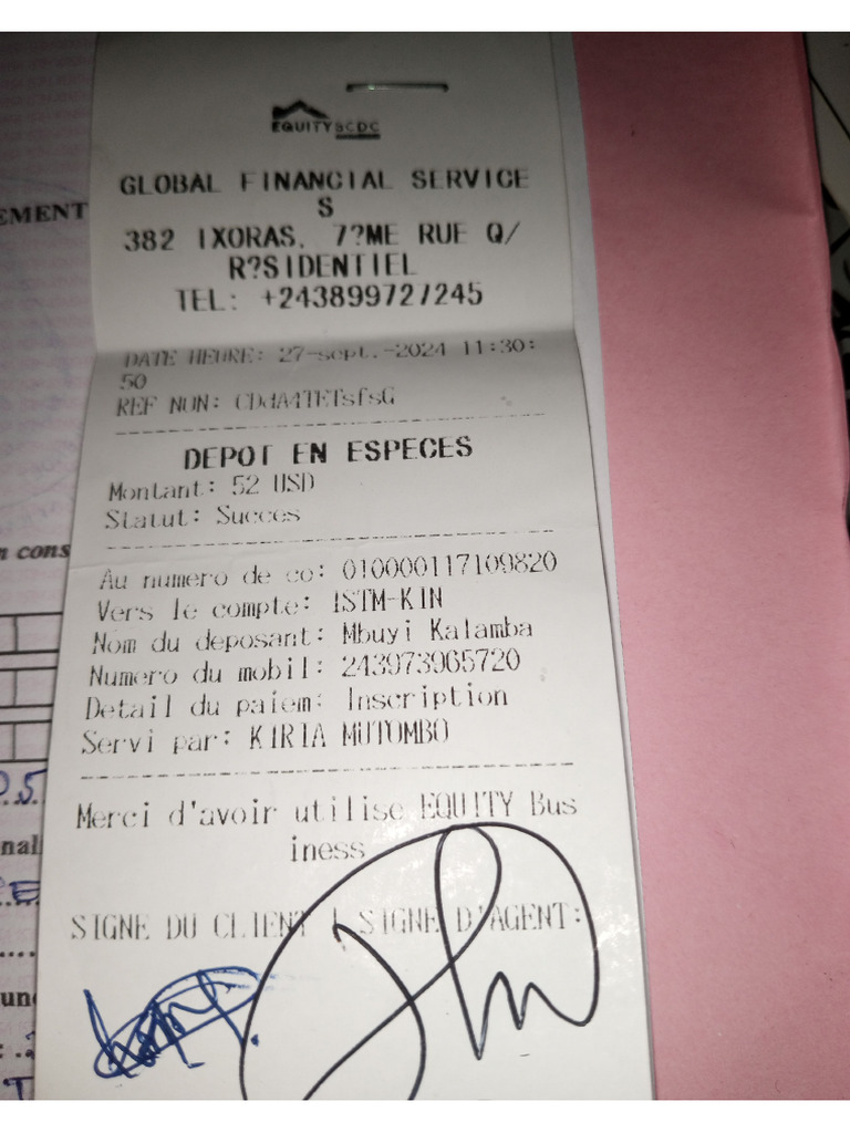 Preuve de Paiement | PDF