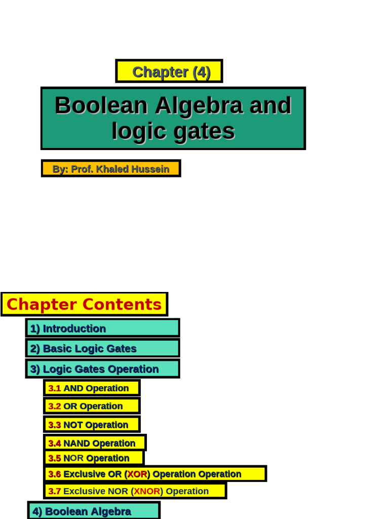 Chapter (4) DLD Spring 2023 | PDF