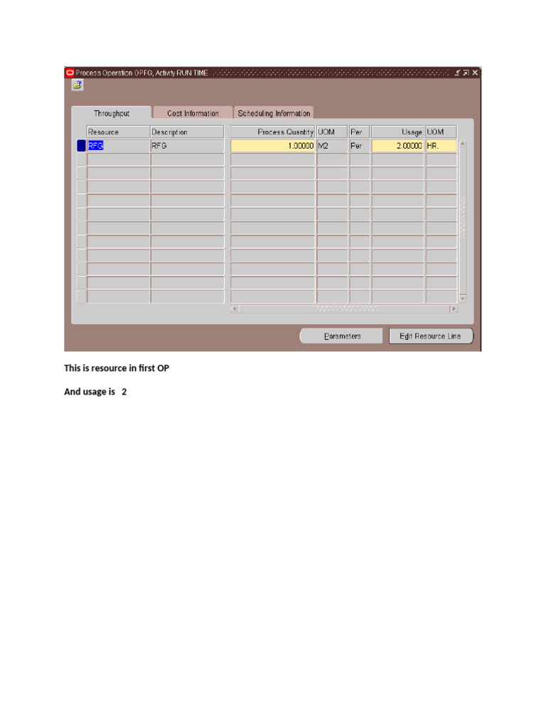 Resource Hour in ASCP | PDF