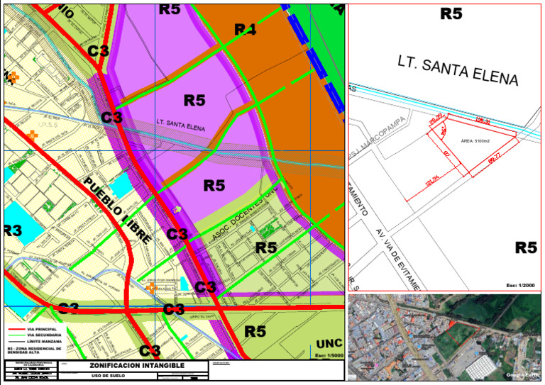 Zonificación - Usos Del Suelo 2012-Layout1 | PDF