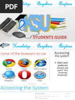 Student User Manual Improved | PDF | Educational Technology | Login