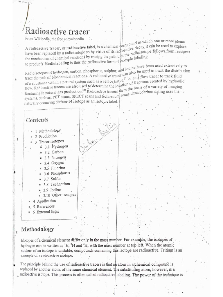 Radio Tracers | PDF