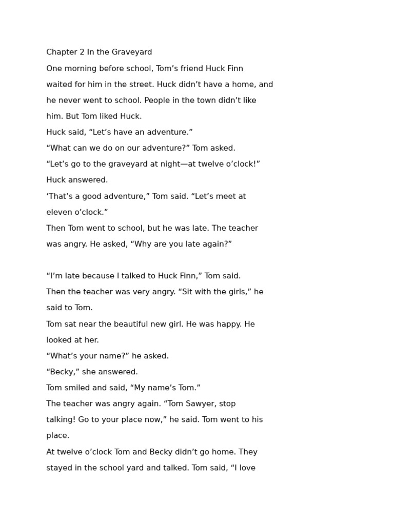 The Adventure Chapter 2 | PDF