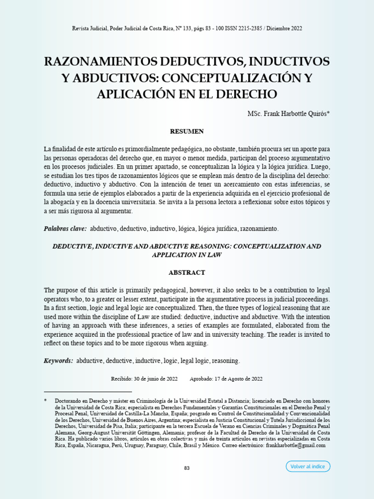 Razonamientos Deductivos Harbottle | PDF
