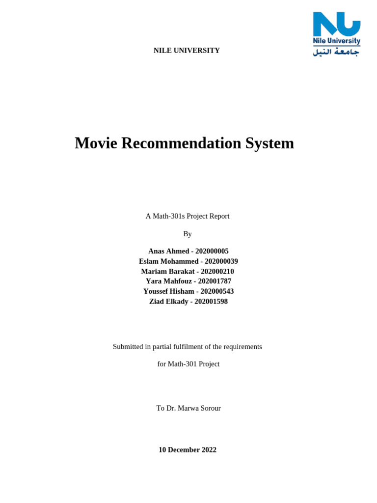 Final Linear Paper | PDF