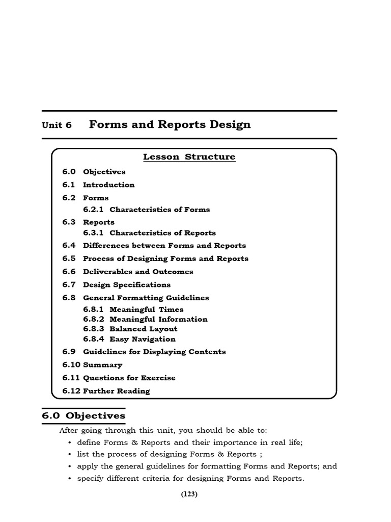 MCA Paper-V Unit-6 | PDF