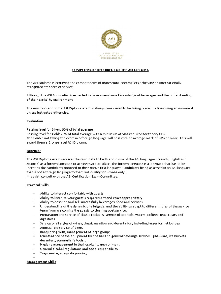 Diploma 2023 Competencies Final | PDF