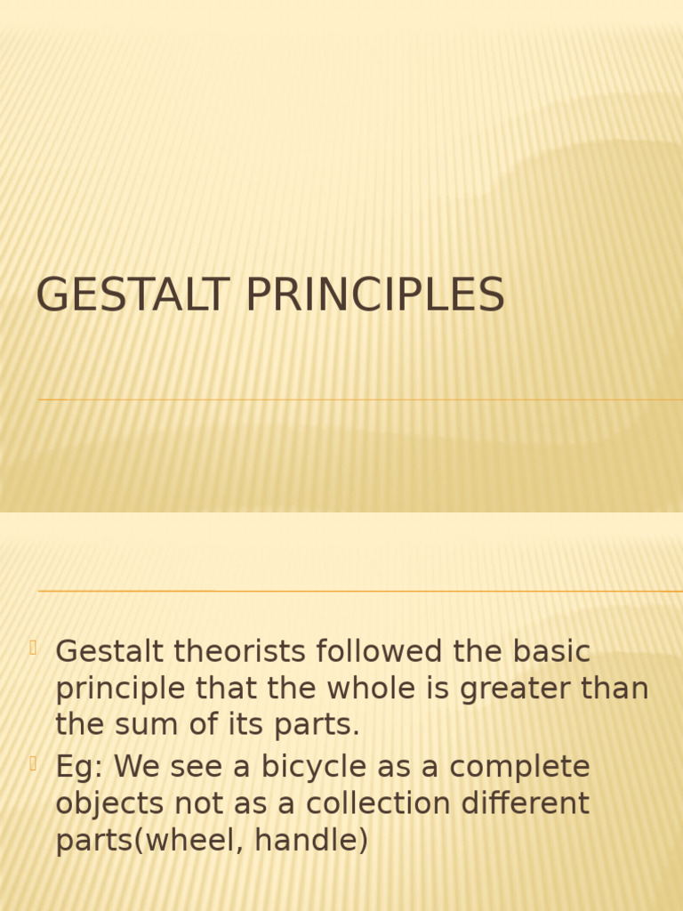 7 Gestalt Principles 07-08-2024 | PDF