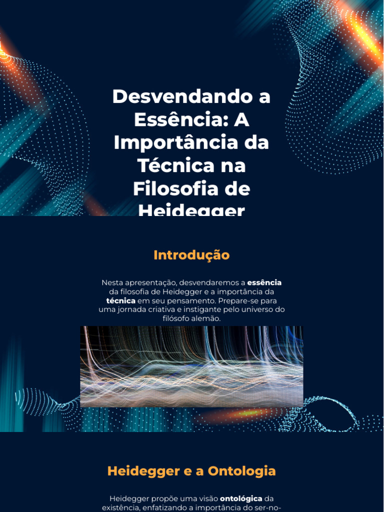 Slidesgo Desvendando A Essencia A Importancia Da Tecnica Na Filosofia ...
