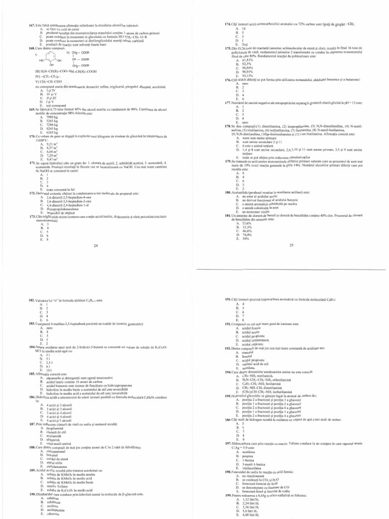 Grile Bucuresti 2023 2 | PDF