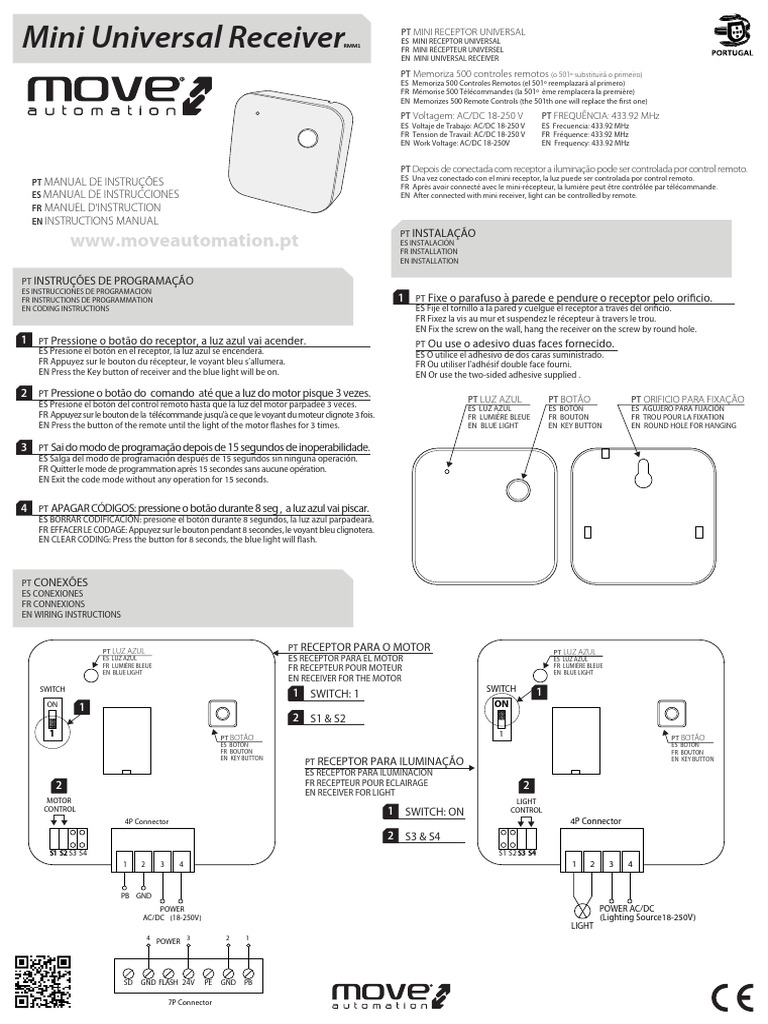 Move Rmm1 Minireceiver Instructionsmanual | PDF | Electricity ...