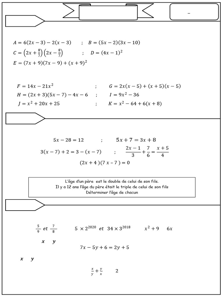 Devoir N1 Maths 2ac Semestre 2 Modele 17 Pdf