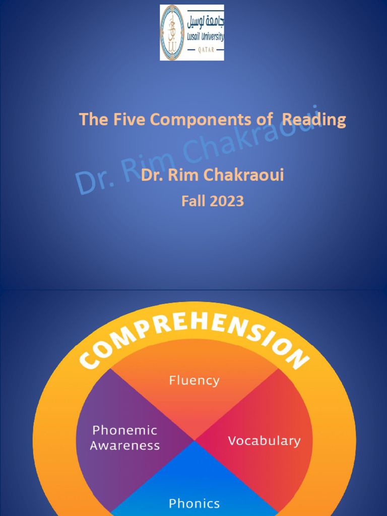 The Five Components of Reading | PDF