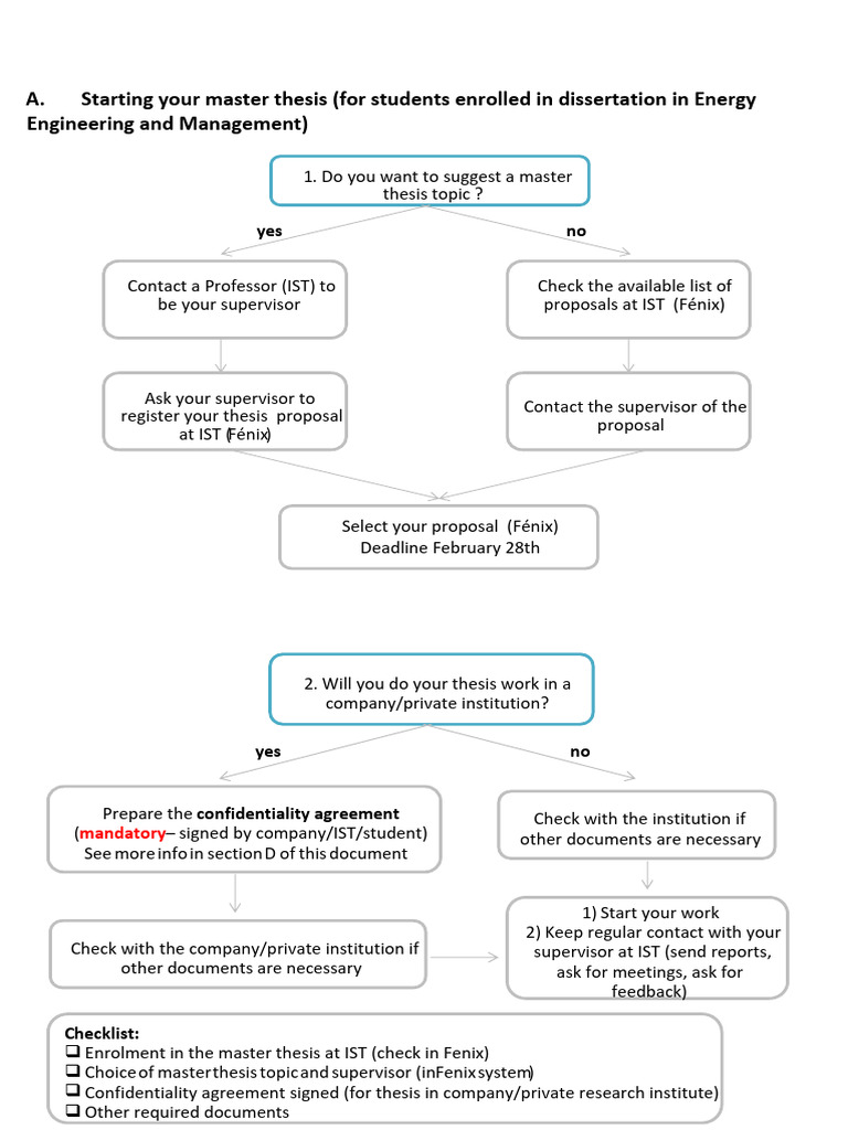 Master Thesis Guidelines | PDF