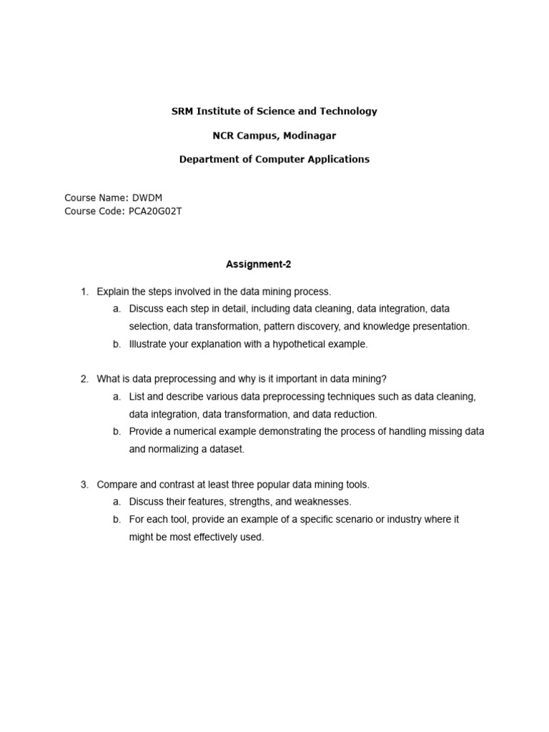 Assignment 2 MCA | PDF