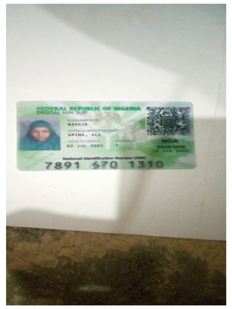 National ID Card | PDF