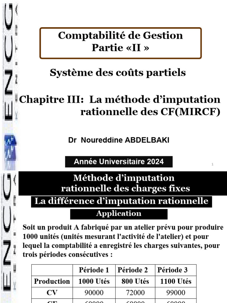 S3 - Application IRCF | PDF