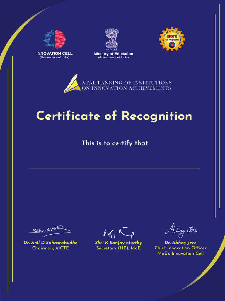 ARI Certificate 2020 21 | PDF