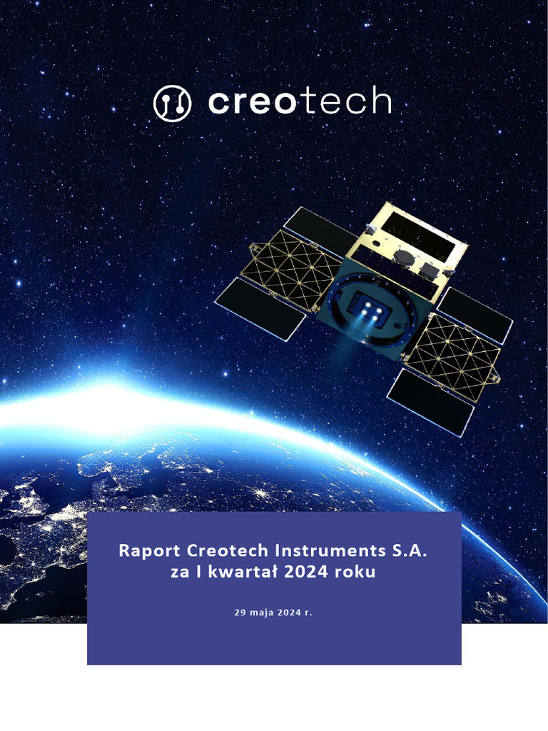Zal01 Creotech Instruments SF 1Q2024 MSSF Final | PDF