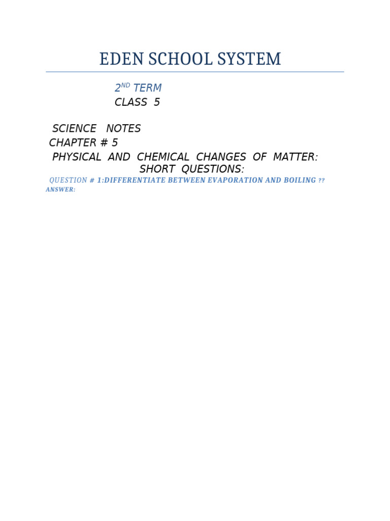 Eden School System | PDF