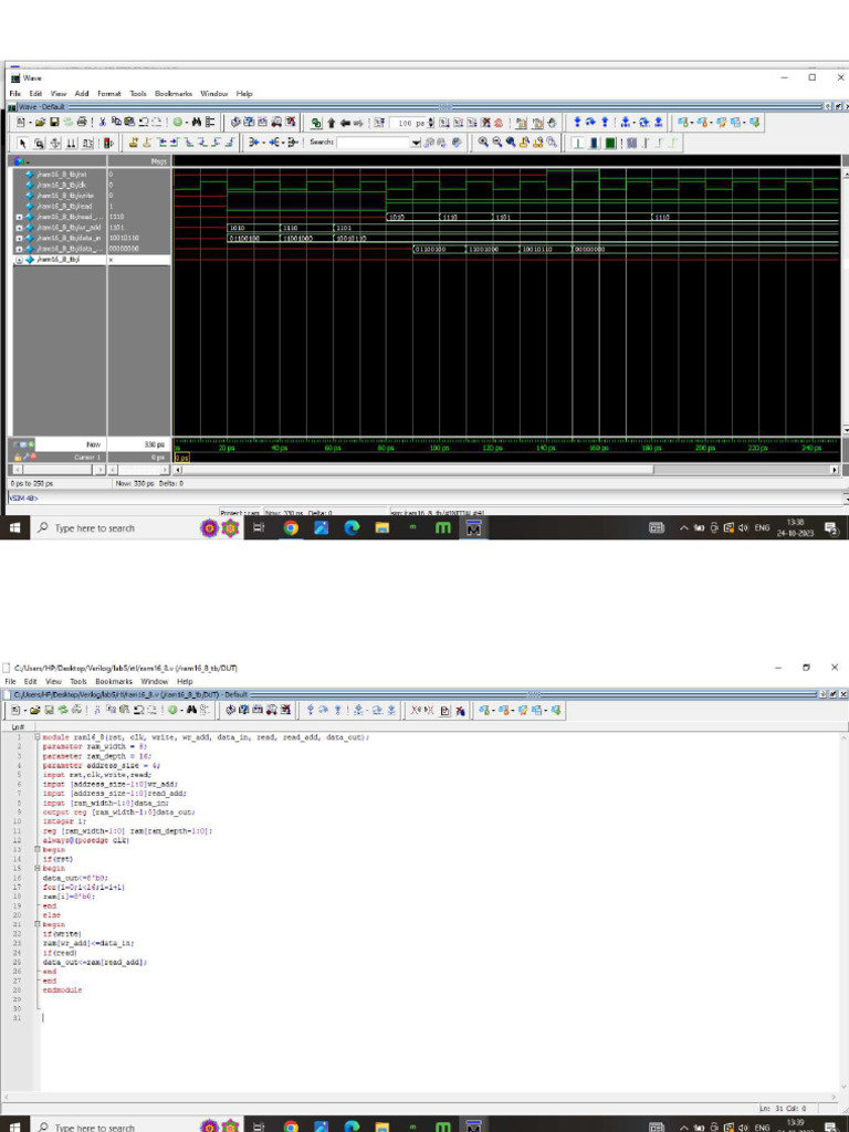 Verilog Lab-5 Assignment Abhisheka Chandra Pilla WBRN-17 | PDF