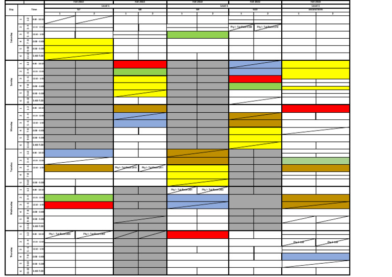 SSP GP Fall 2024 G7-G10 | PDF