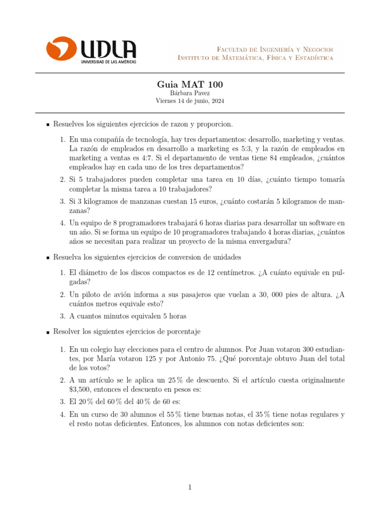 Guia Mat 100 | PDF