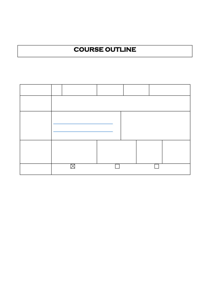 Grade 8 General Science Course Outline-3 | PDF