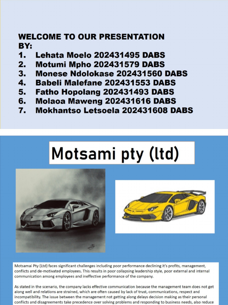 Presentation Group Work | PDF