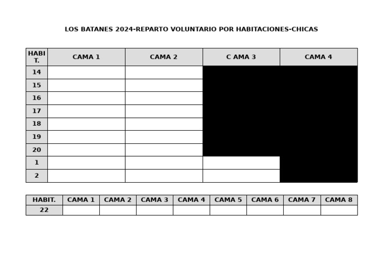 Cuarto 2024-DistribuciÃ N Voluntaria Alumnas | PDF