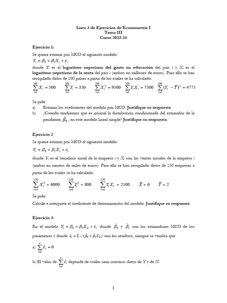 Lista3 2023-24 | PDF