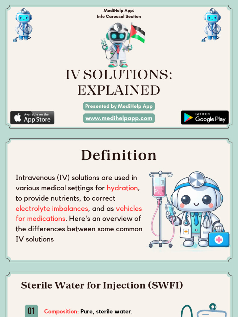 IV Solutions Explained 1710817606 | PDF