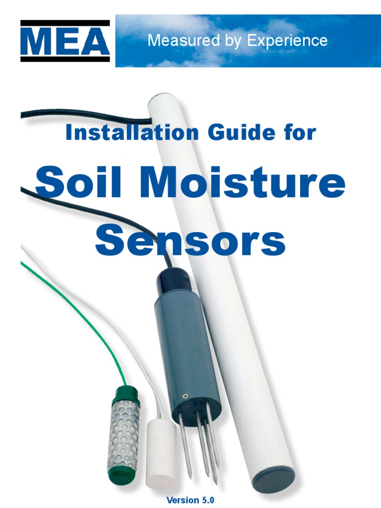 B83 Soil Moisture Sensor Installation Guide Web | PDF | Soil | Irrigation