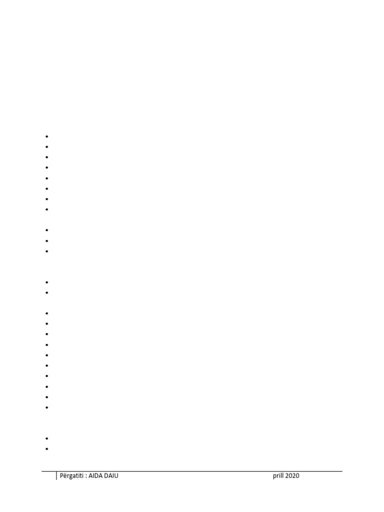 Arsimi Fillor Test Permbledhes Per Klasa 5 | PDF