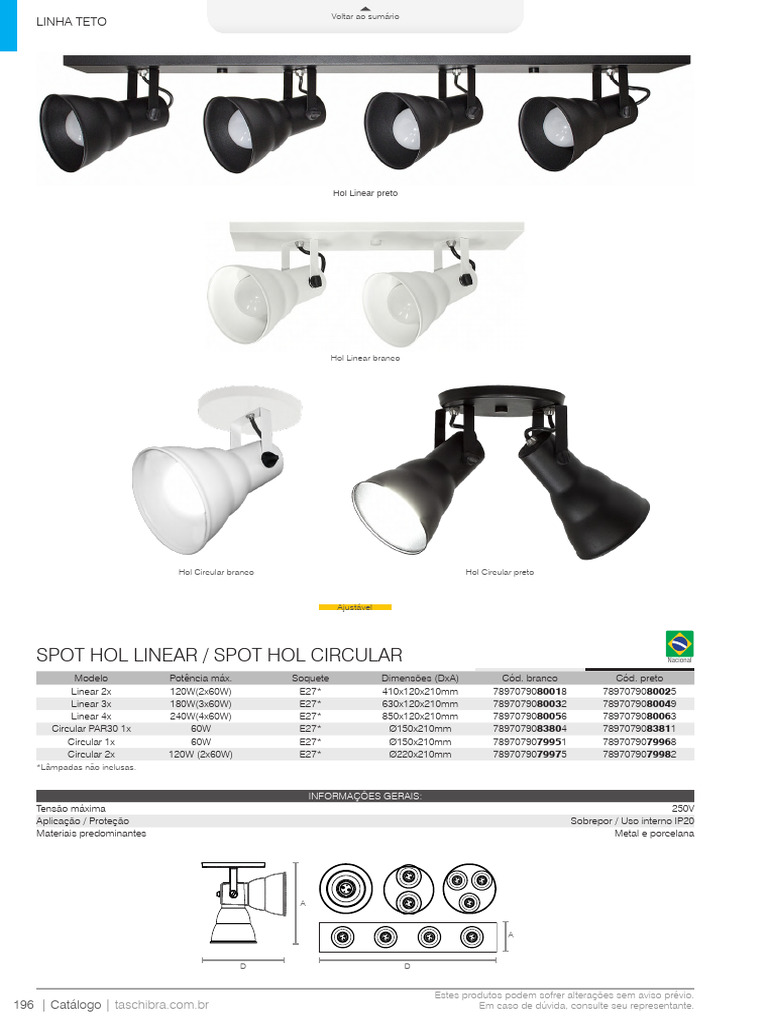 Spot Hol Linear - Spot Hol Circular | PDF