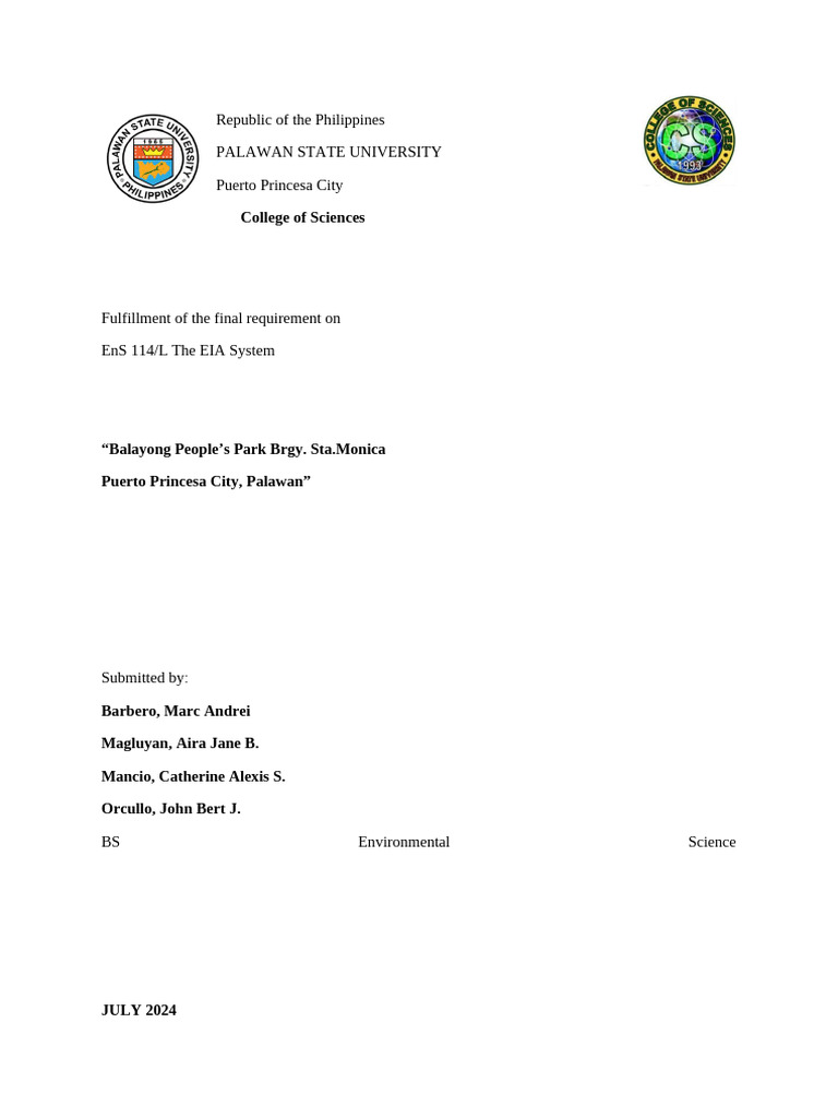 Eia Final Output | PDF