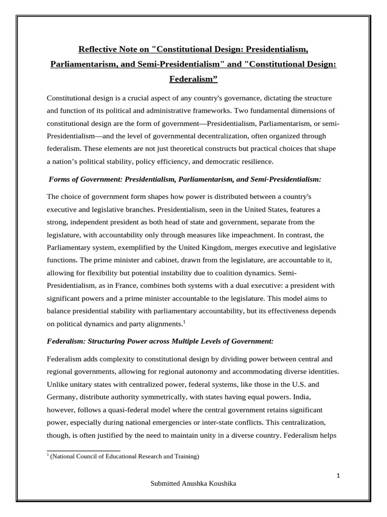 Reflective Note | PDF