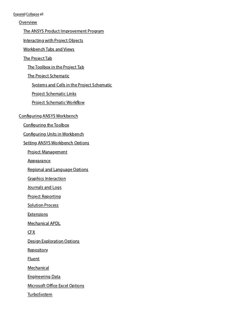 ANSYS Workbench User's Guide | PDF