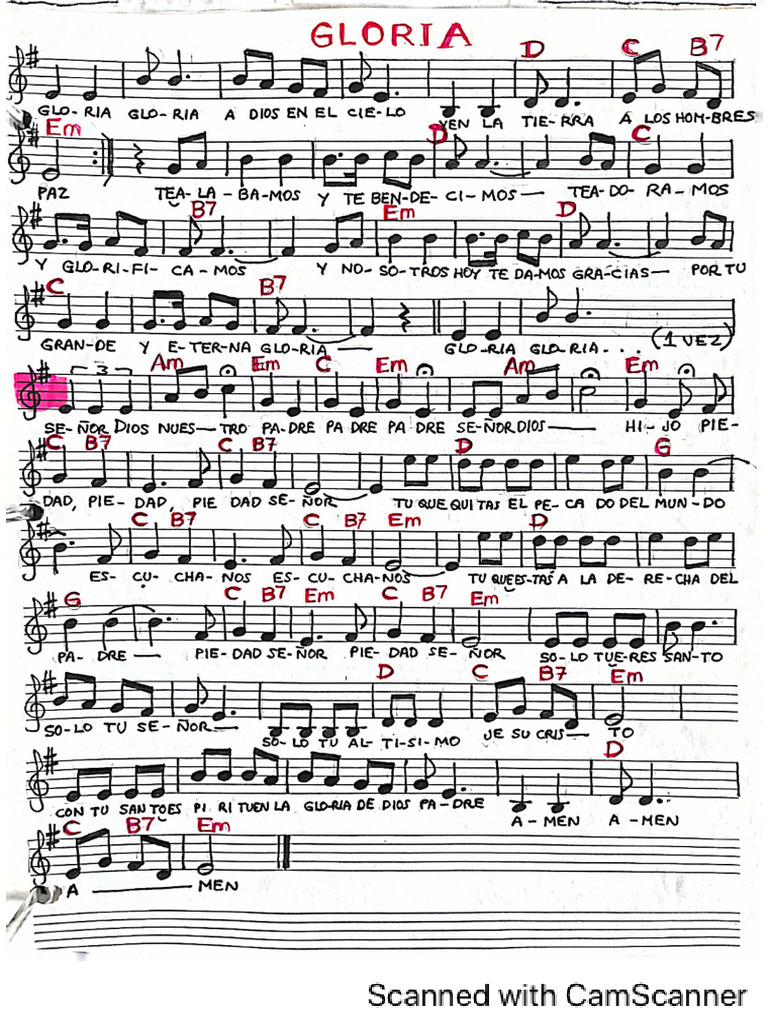 Gloria 1 | PDF