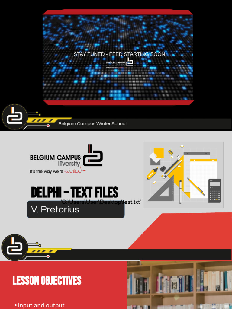 Day 4 Reading and Writing To Text Files | PDF