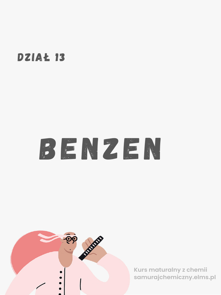 Benzen Notatka I Zadania | PDF