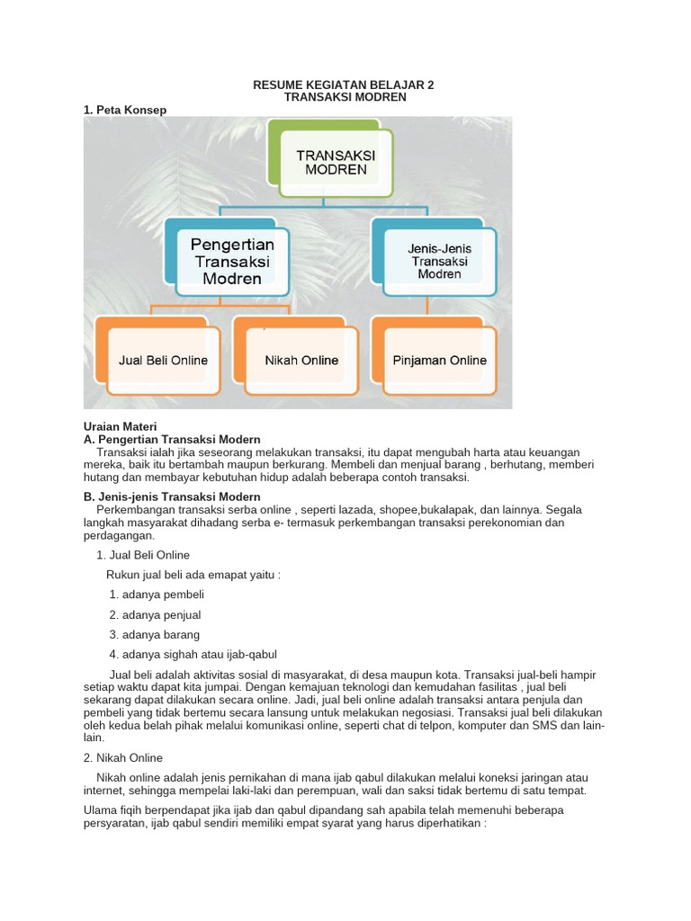 Resume KB 2 Modul 8 (Pai Kontemporer) | PDF | Islamic Jurisprudence