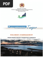 Plan d'Aménagement Urbain de Tanger 2025 | PDF | Stationnement ...