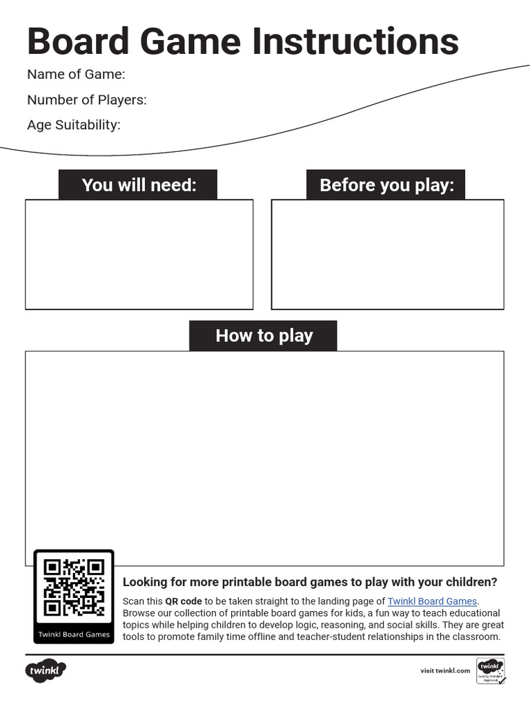 Blank Instructions | PDF